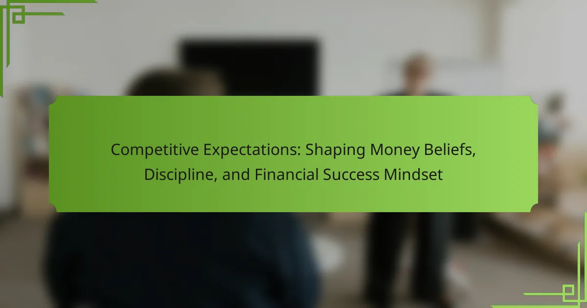 Shaping Money Beliefs: Competitive Expectations & Financial Success